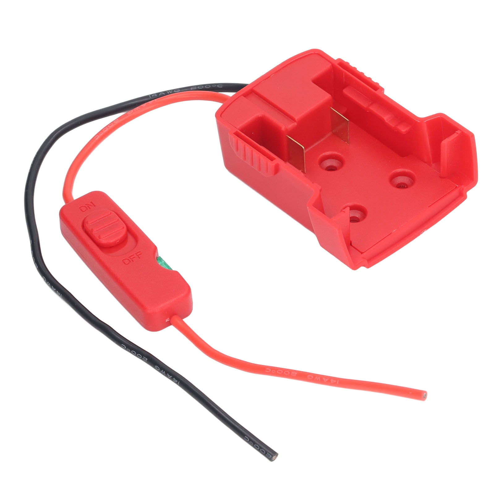 M18 B2 18V Battery Adapter, 30Amp Fuse Holder, DIY Robotics Power ...