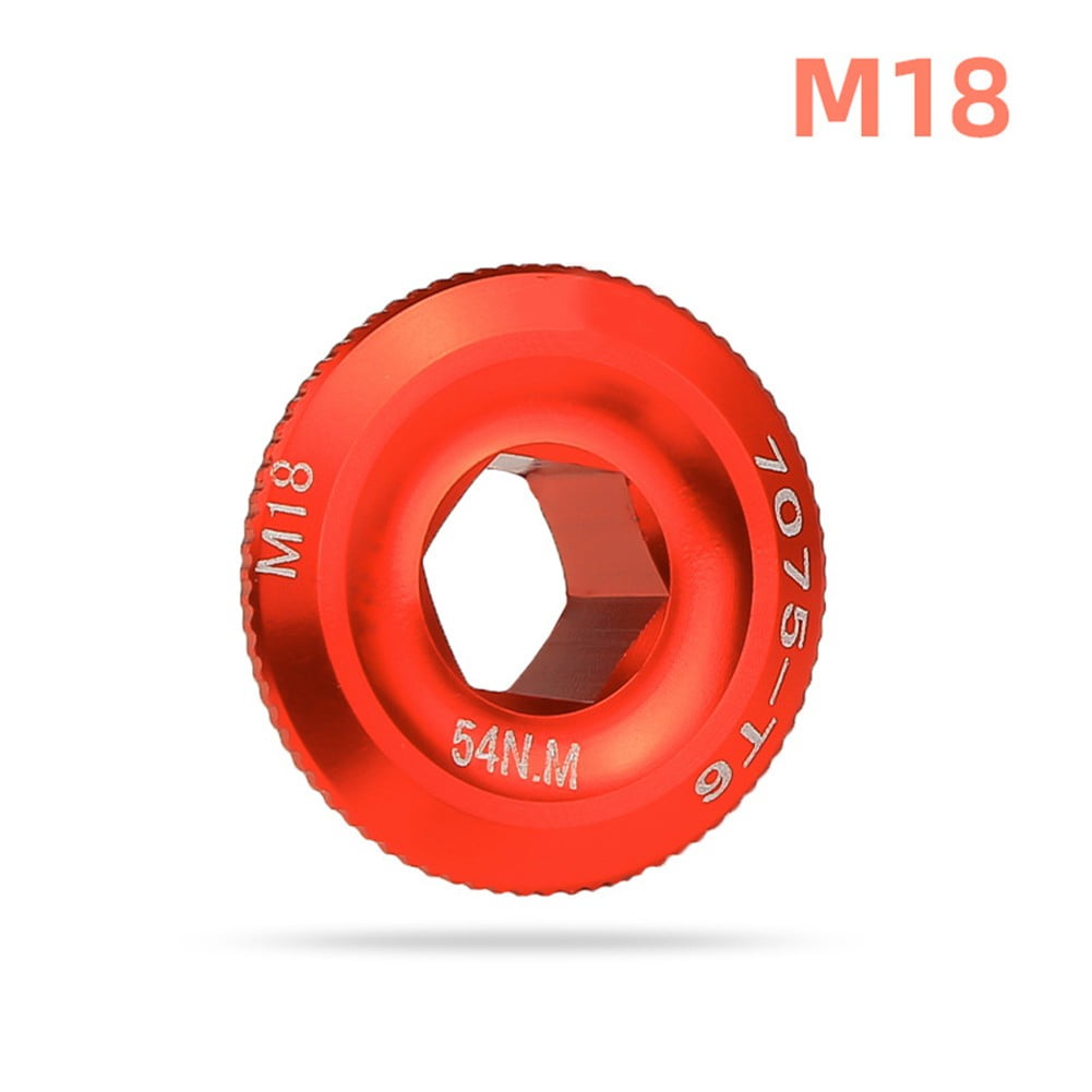 M18 Crank Fixing Bolt Cover Crankset Screws Cap - Walmart.com
