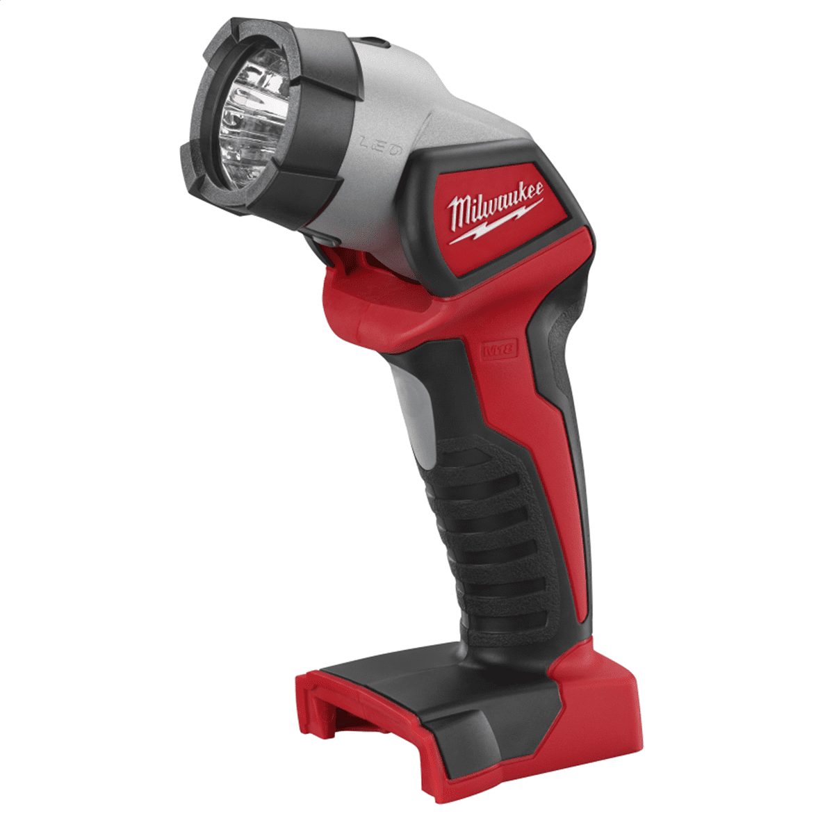 Milwaukee M18 LED Flashlight, 60 Lumen, Impact Resistant, 12 Hour ...