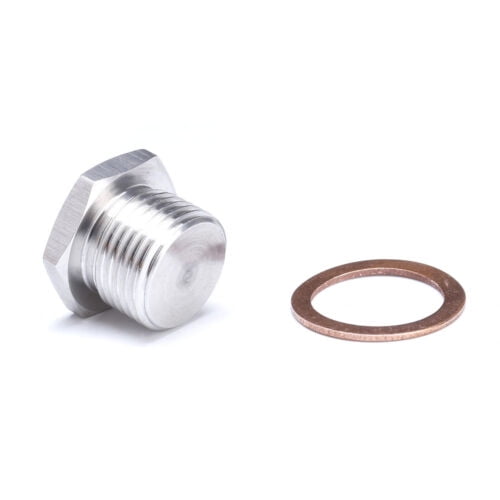 M18 x 1.5 Oxygen Lambda Sensor Plug Cap Block Bolt Boss Nut 304 ...