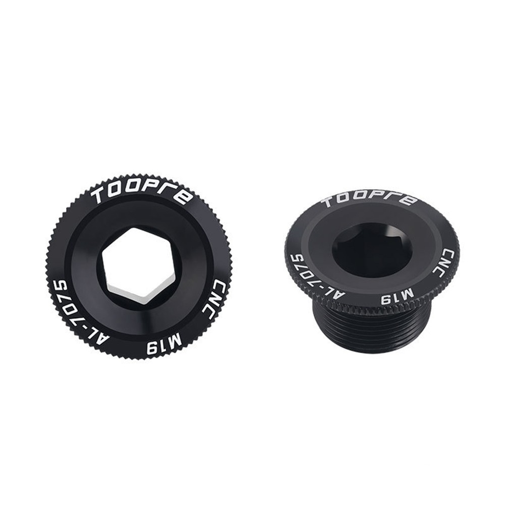M19/M20M18 MTB Bike Bicycle Bolt Crankset Crank Cover Axis Screw Cap ...