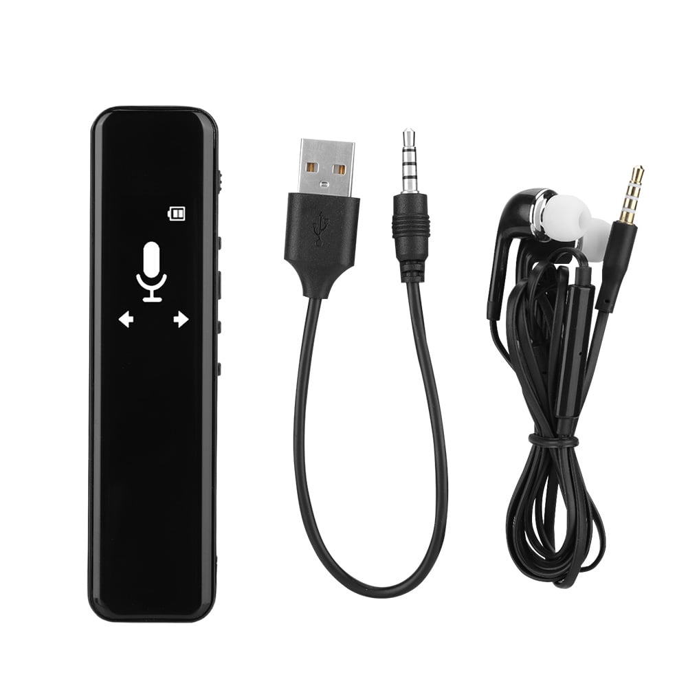 M19 Portable Mini Digital Voice Recorder with High Sensitivity Dual ...