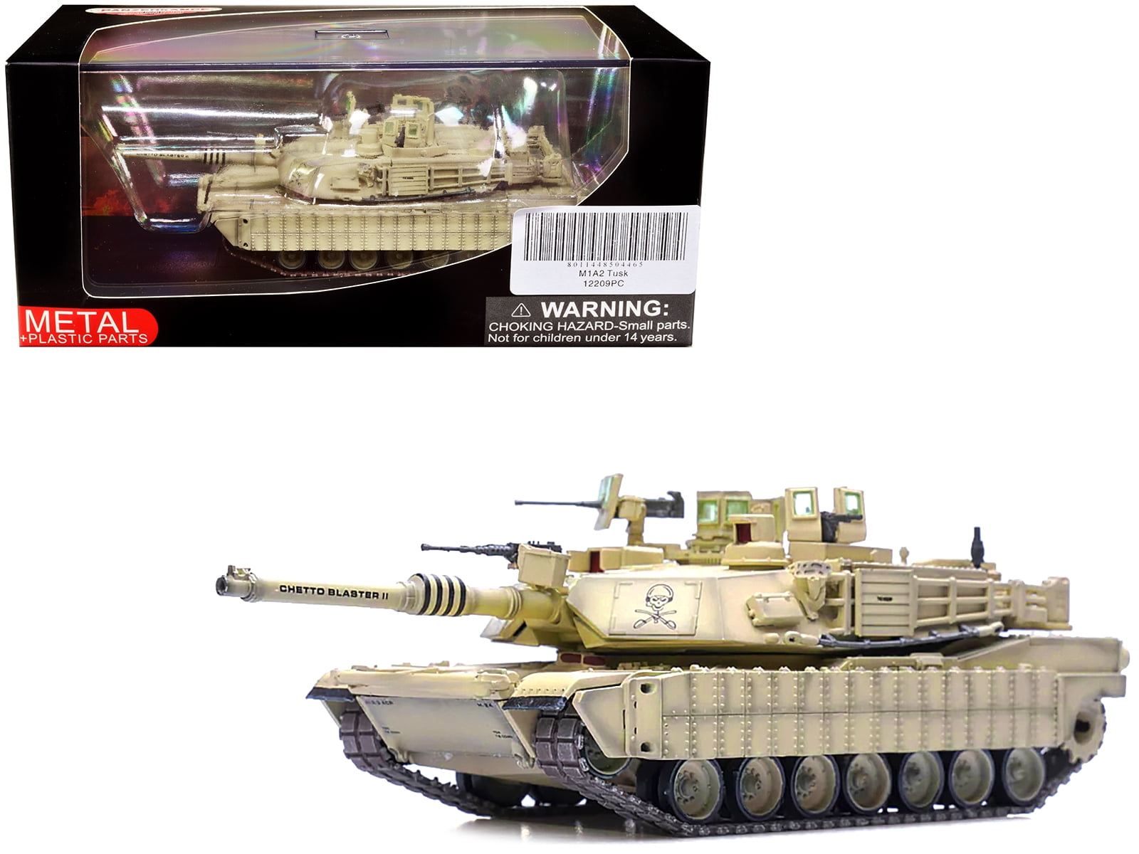 Panzerkampf M1A2 TUSK I Battle Tank, Adult Military Plastic Toy, U.S ...