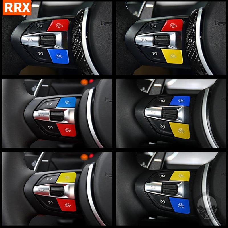 M1M2 Steering Wheel Mode Buttons Switch For BMW M3 M4 M5 M6 X5M X6M F10 ...