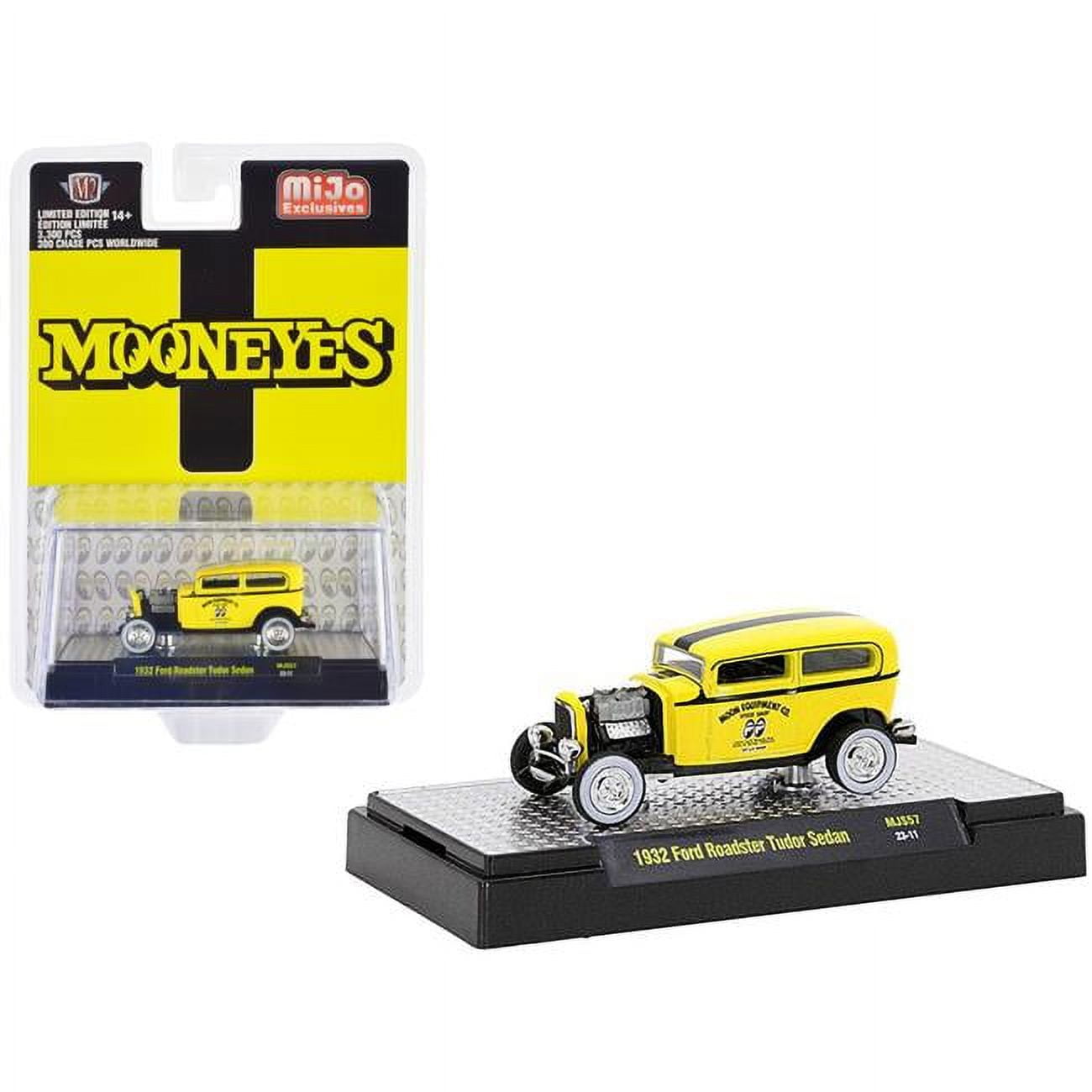M2 1932 Ford Roadster Tudor Sedan Stripes Mooneyes Limited Edition 1-64 Diecast Model Car ...
