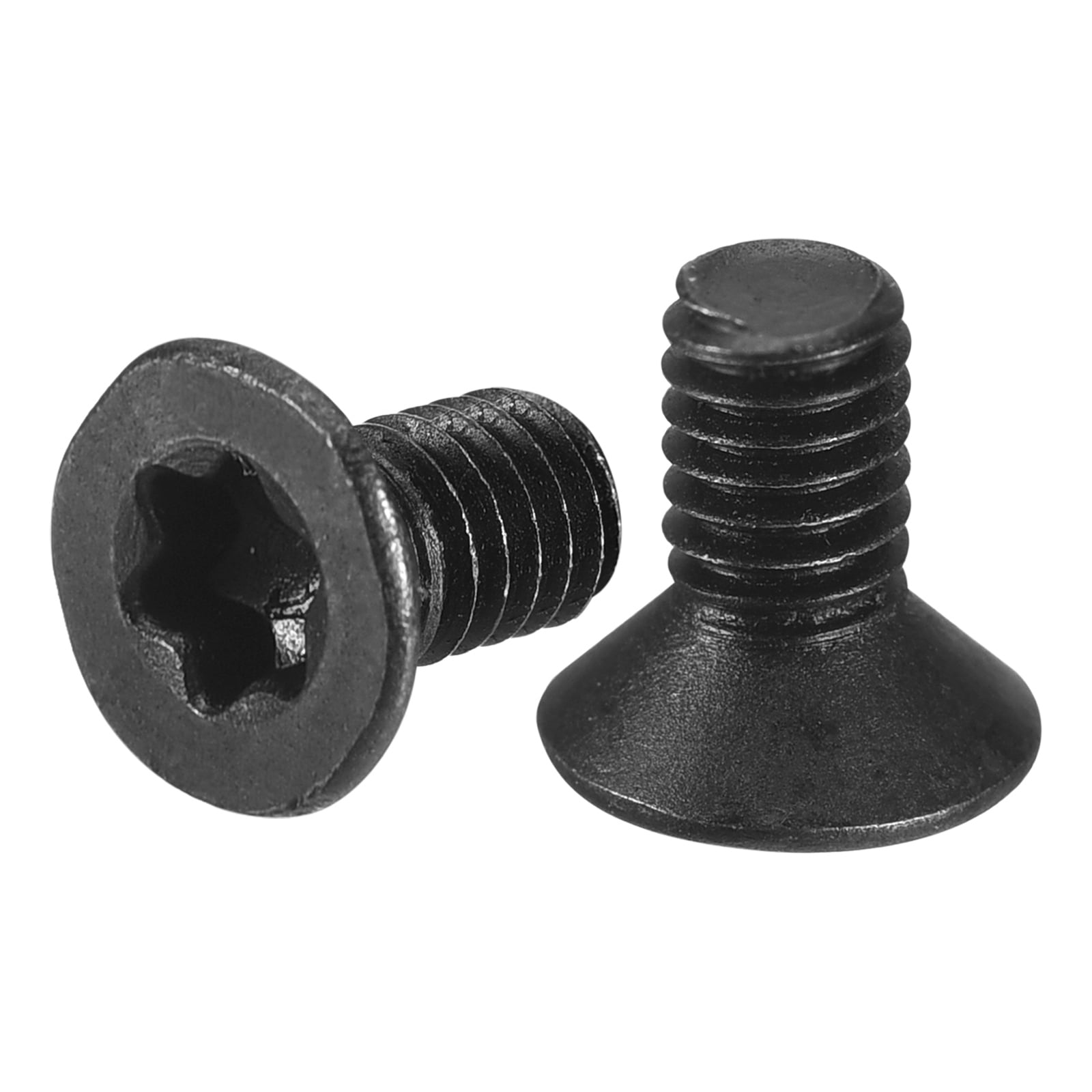 M2.5-0.45 x 4mm Flat Torx Head Machine Screws, 50 Pack 10.9 Grade Carbon Steel Flat Countersunk ...