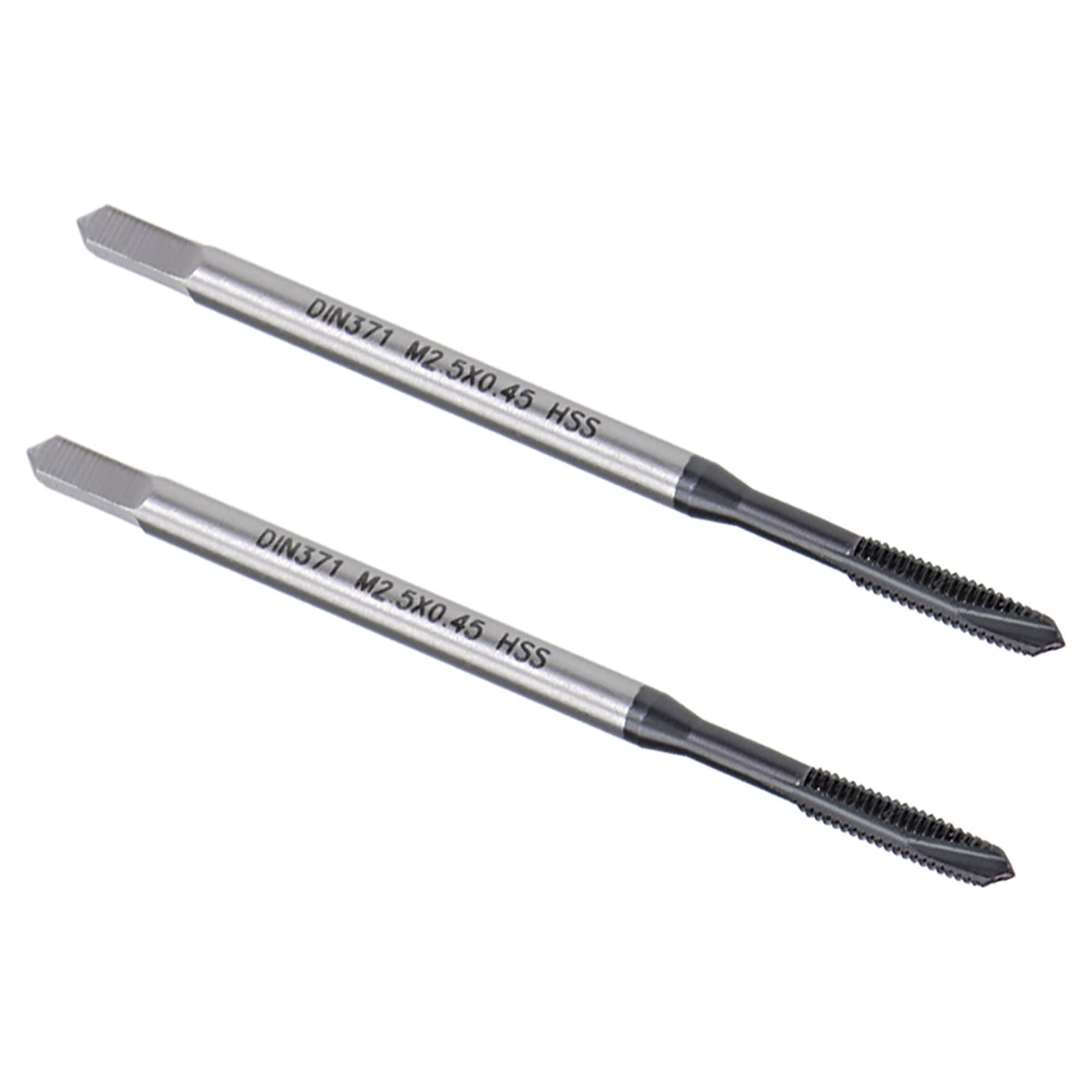 M2.5 x 0.45 Spiral Point Threading Tap H2 Tolerance High Speed Steel ...