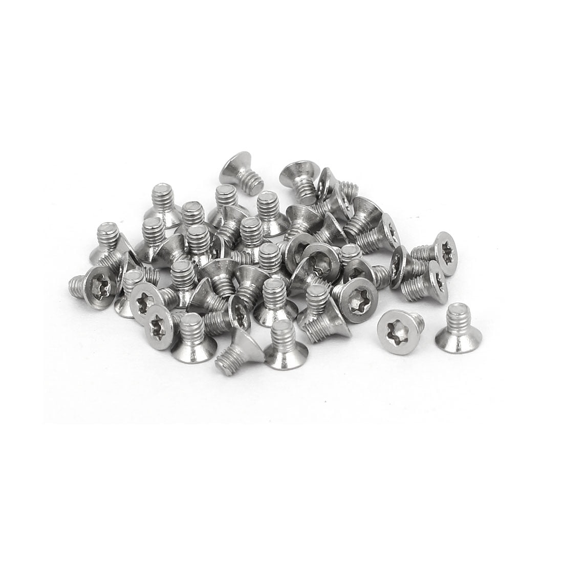 M2.5 x 4mm 304 Stainless Steel Torx Security Countersunk Head Screws ...