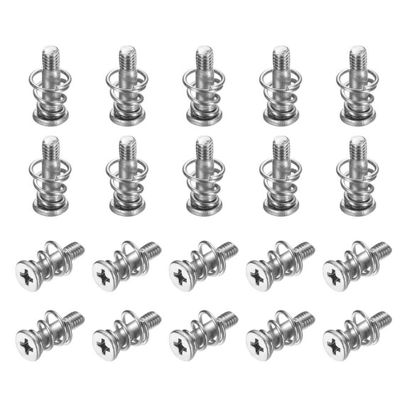 M2.5x11mm Spring Screws, 20 Pcs GPU Graphics Card Back Plate Screws for ...