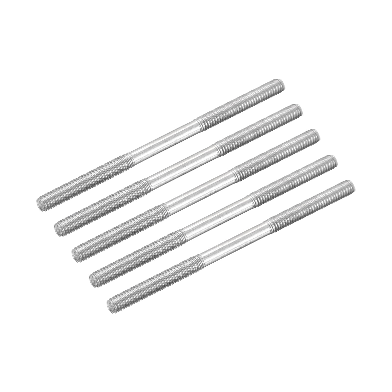 M2.5x40mm 304 Stainless Steel Push Rod Double End Threaded Rod for DIY ...