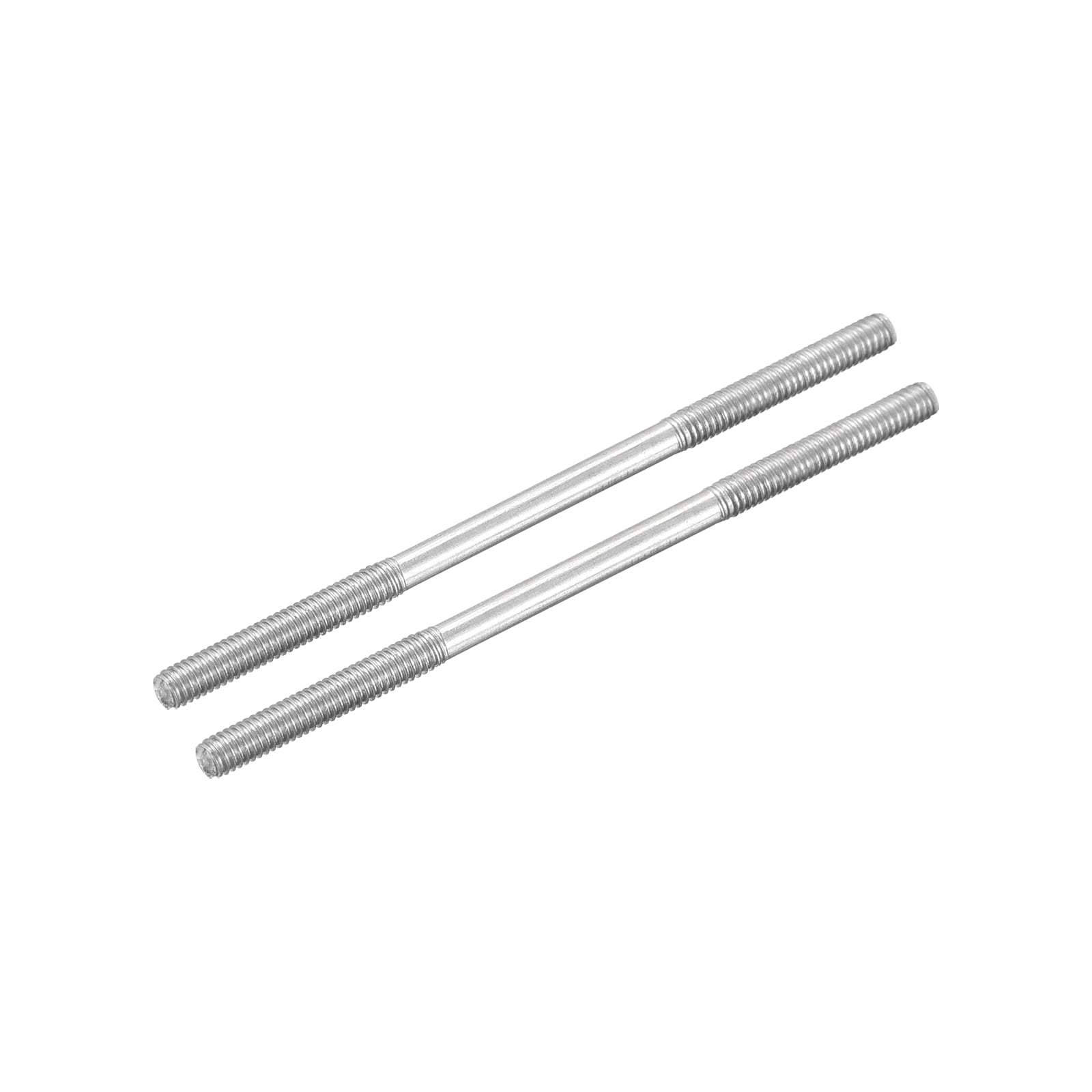 M2.5x50mm 304 Stainless Steel Threaded Tie Push Rods Servo Linkage for ...