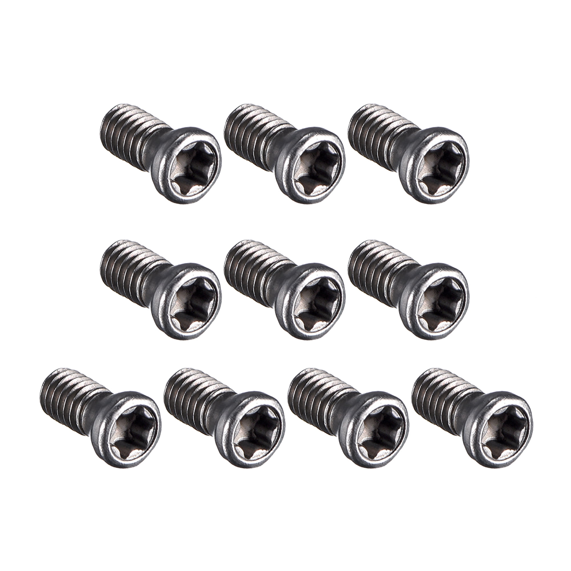 M2.5x6mm Torx Screws For Replaces Carbide Insert CNC Lathe 10pcs - Walmart.com