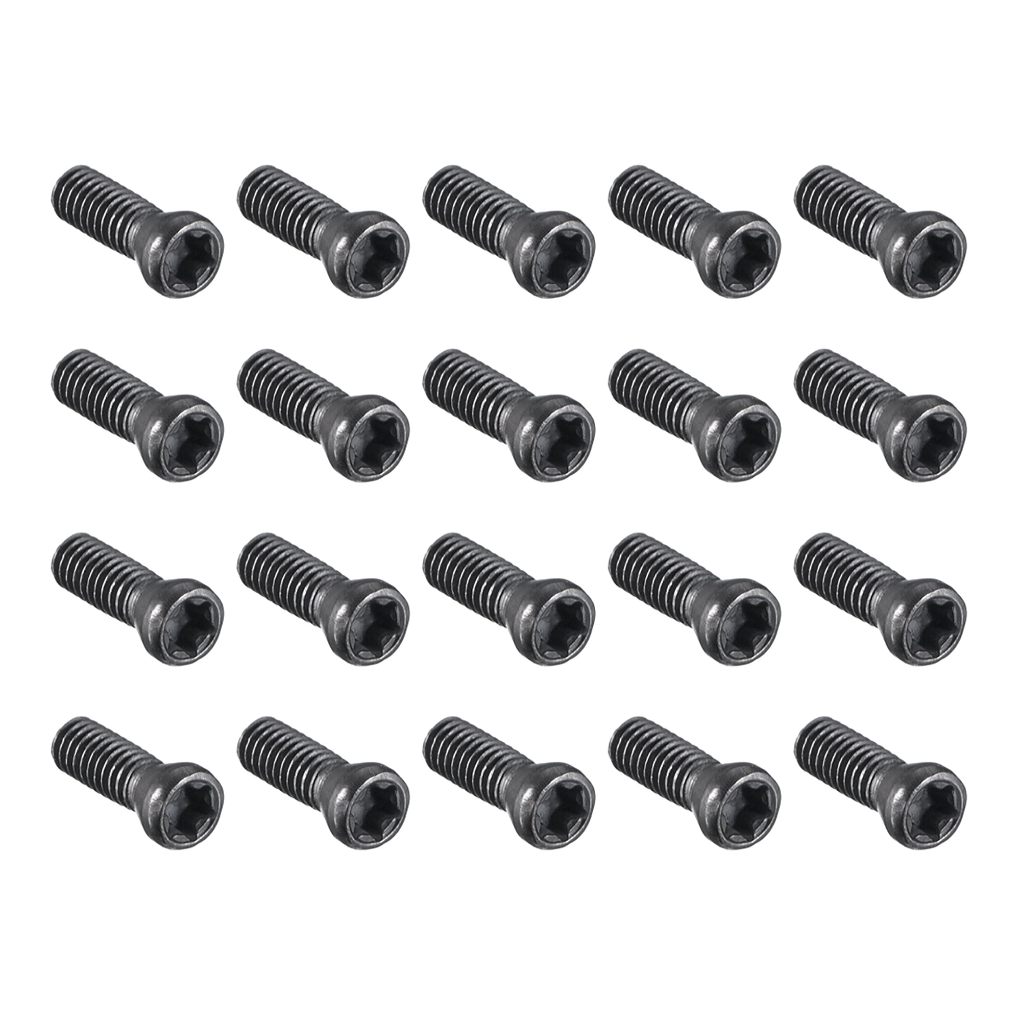 M2.5x8mm Torx Screws For Replaces Carbide Insert CNC Lathe Tool 20pcs - Walmart.com