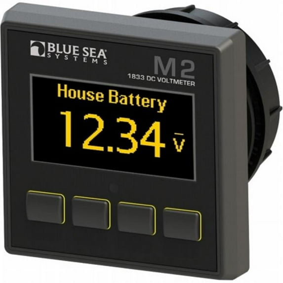 M2 Dc Voltmeter - Blue - Walmart.com