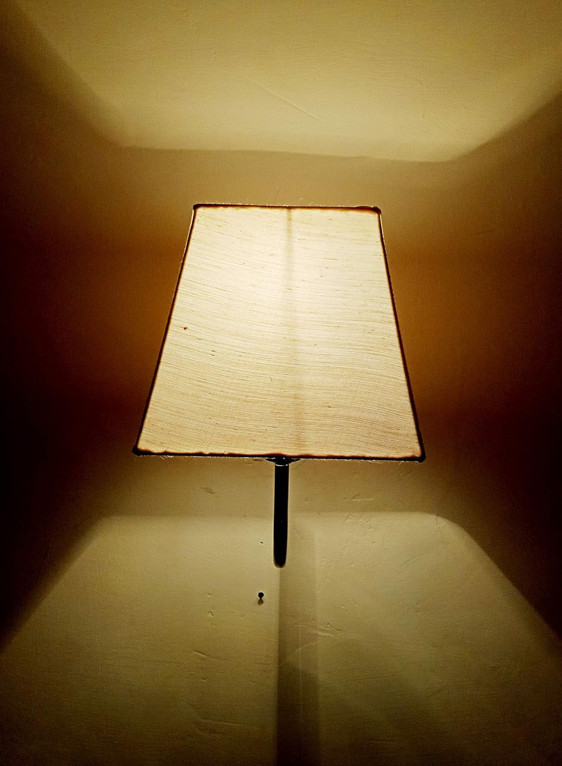 M2 Look New Decorative Wall Lamp Wall Light with Steel Fitting Round Poly Cotton Shade for ...