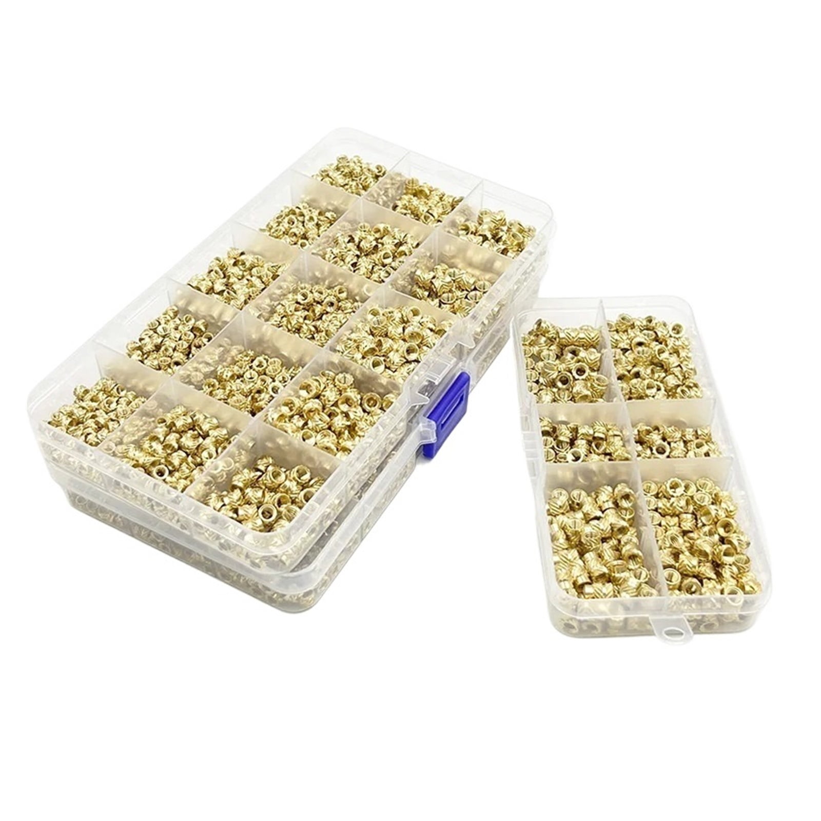 M2 M3 M4 M5 M6 Female Thread Knurled Threaded Embedment Hot Melt Insert ...