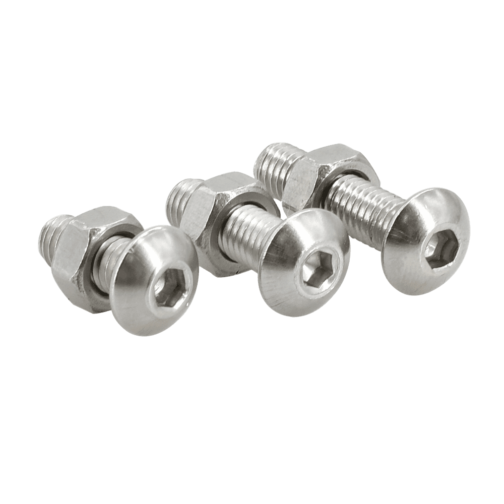M2 M3 M4 M5 M6 Hex Socket Allen Screw Nut Set 304 Stainles Steel ...