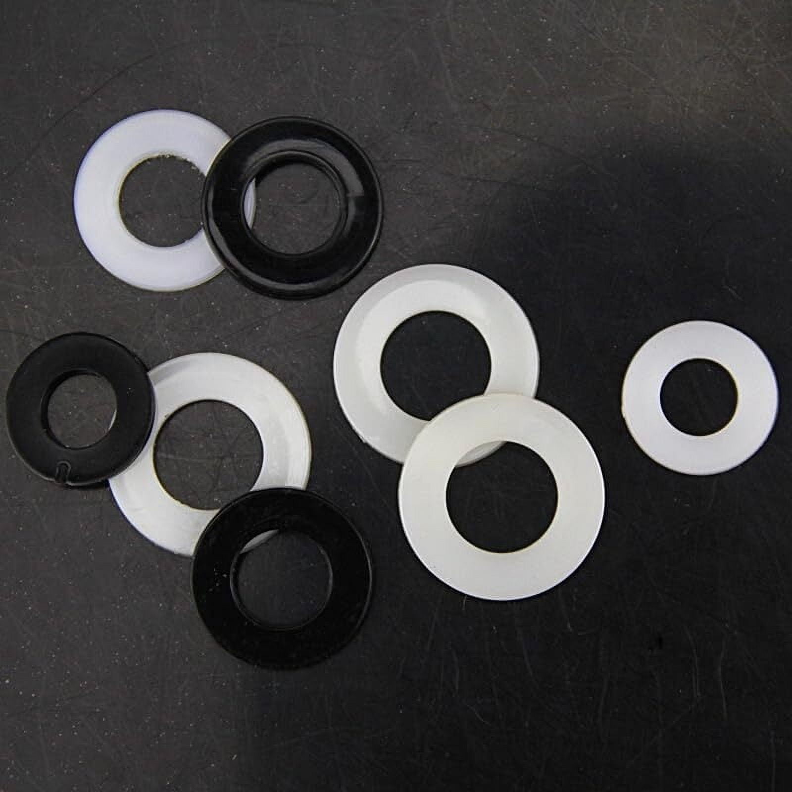 M2 M3 M4 M5 M6 M8 M10 M12~M20 White Black Plastic Nylon Plated Flat ...