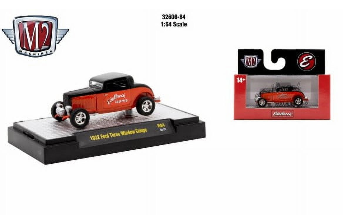 M2 Machines 1:64 Detroit Muscle R84 1932 Ford Three Window Coupe ...