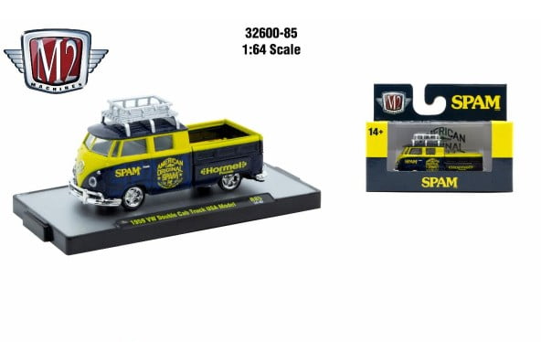 M2 Machines 1:64 Detroit Muscle R85 1959 Vw Double Cab Truck - Walmart.com