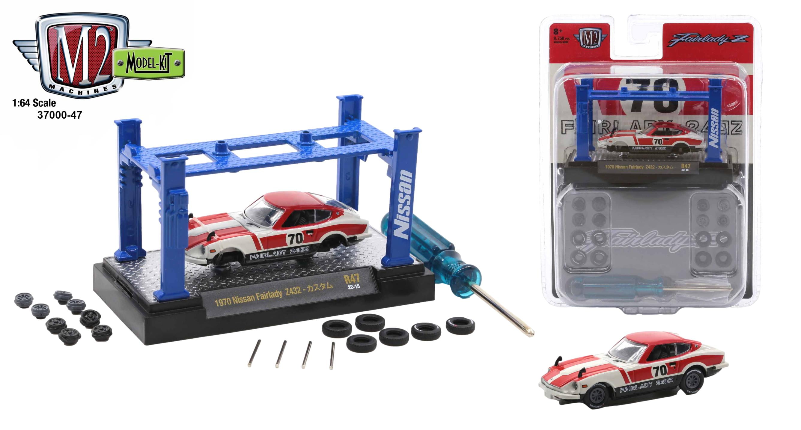M2 Machines 1:64 Model Kit Release 47 1970 Nissan Fairlady Z432 ...