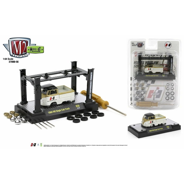 M2 Machines 1:64 Model Kit Release 56 1960 Vw Single Cab Truck ...