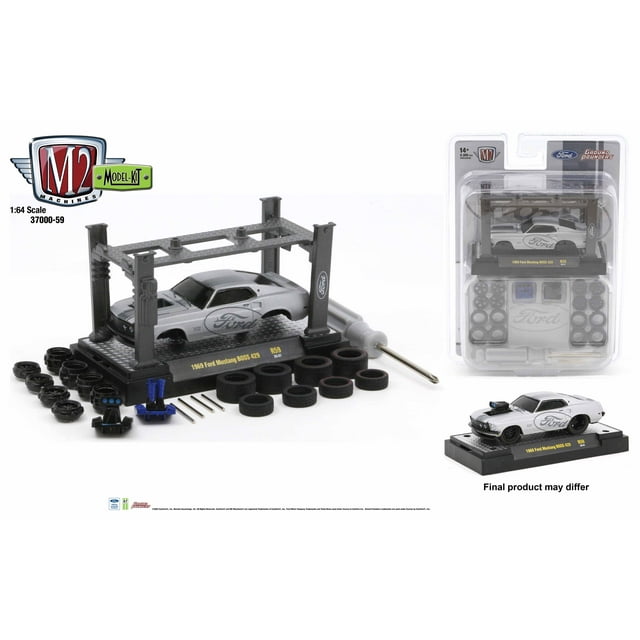M2 Machines 1:64 Model Kit Release 59 1969 Ford Mustang Boss 429 ...