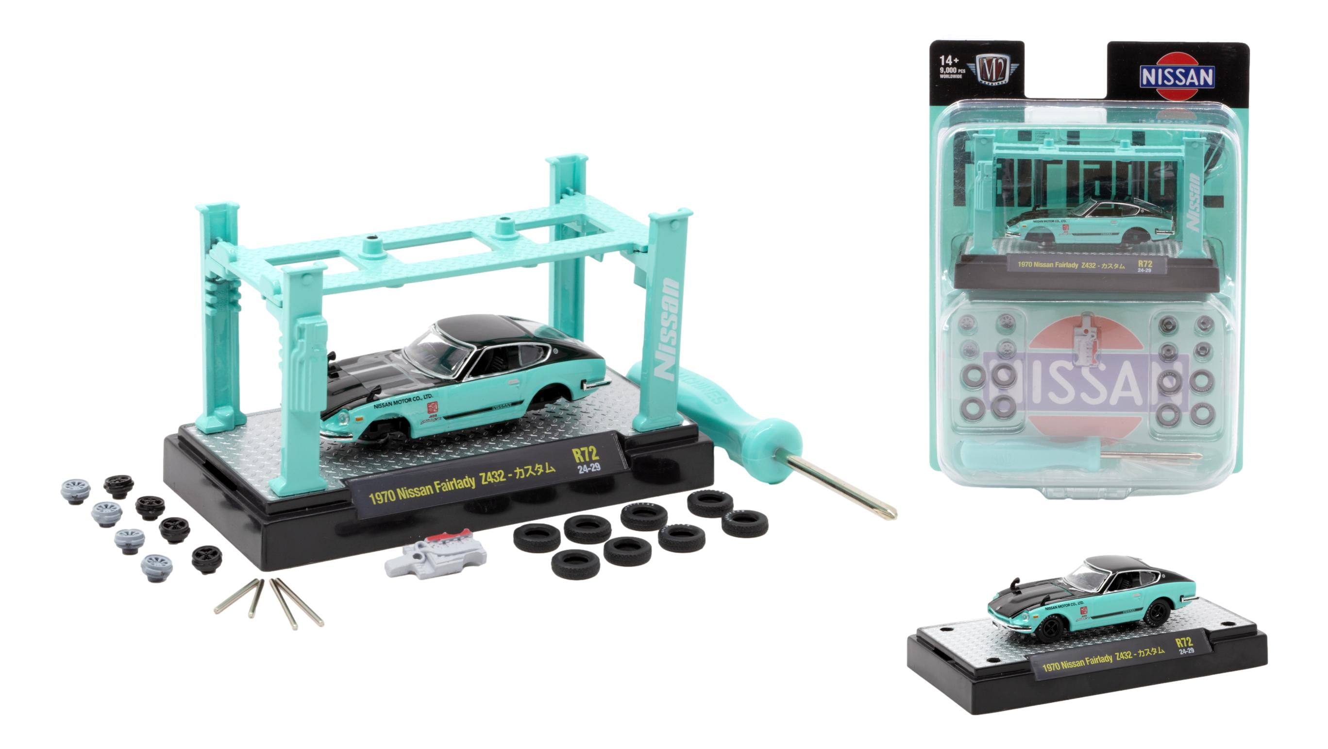 M2 Machines 1:64 Model Kit Release 72 1970 Nissan Fairlady Z432 ...