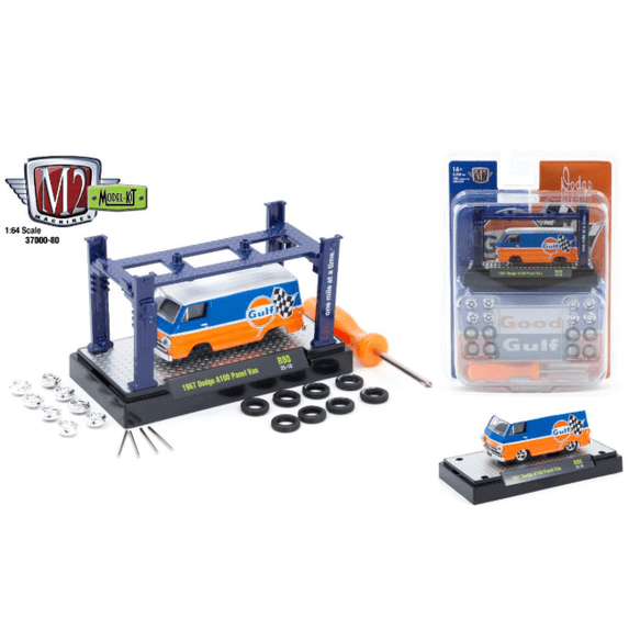 M2 Machines 1:64 Model Kit Release 80 1967 Dodge A-100 Panel Van ...