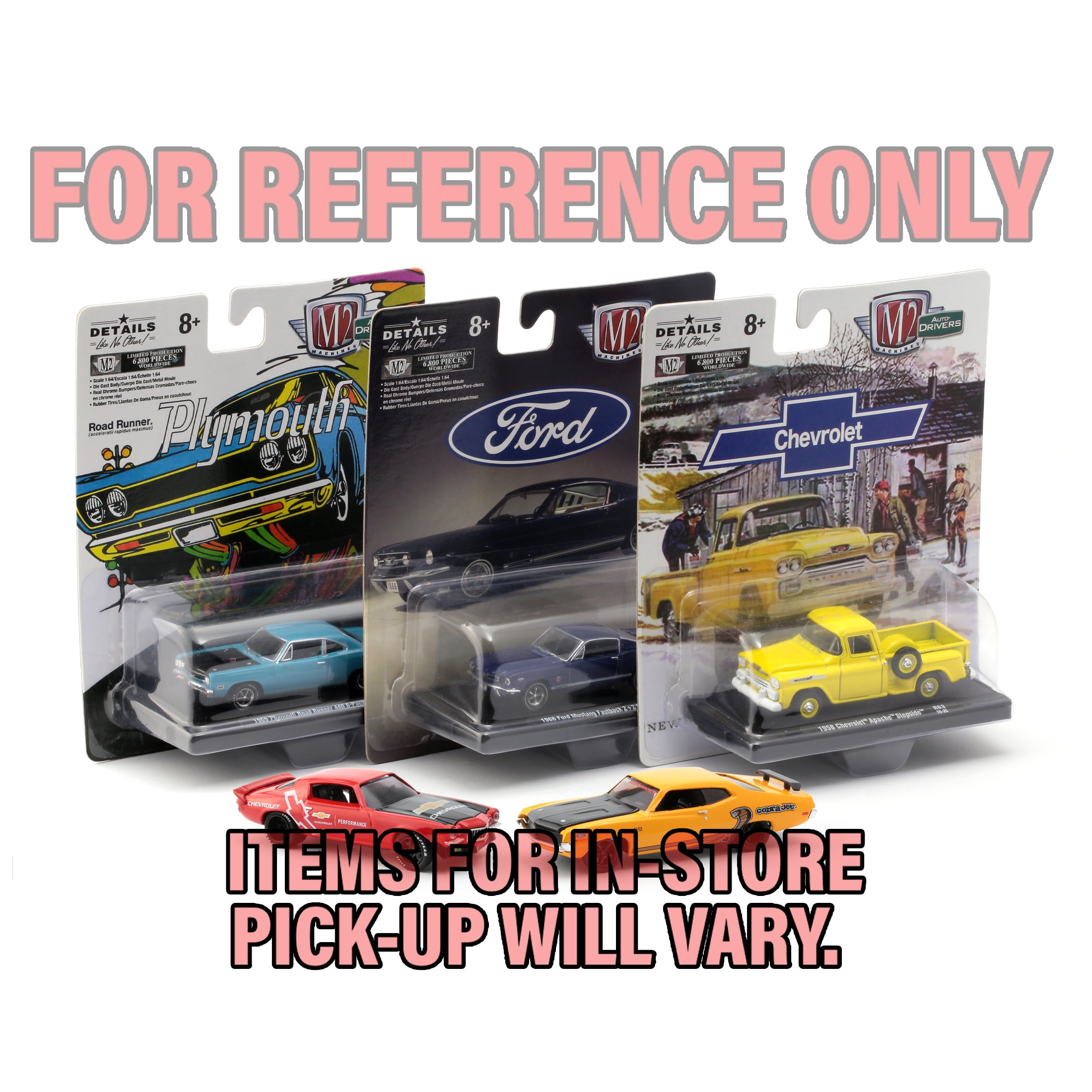 M2 Machines 11228 Series 1:64 Scale Die-Cast Toy Car or Truck (1 ...