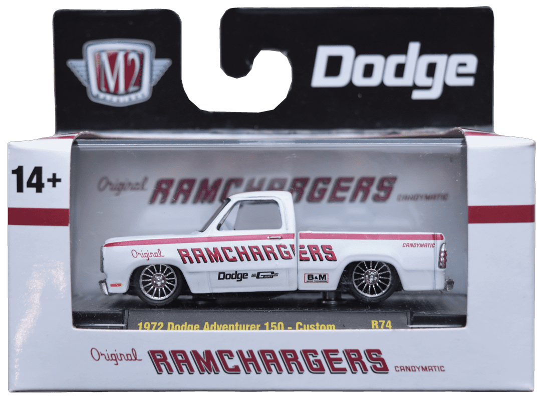 M2 Machines 1972 Dodge Adventurer 150 Custom, white/red - Walmart.com