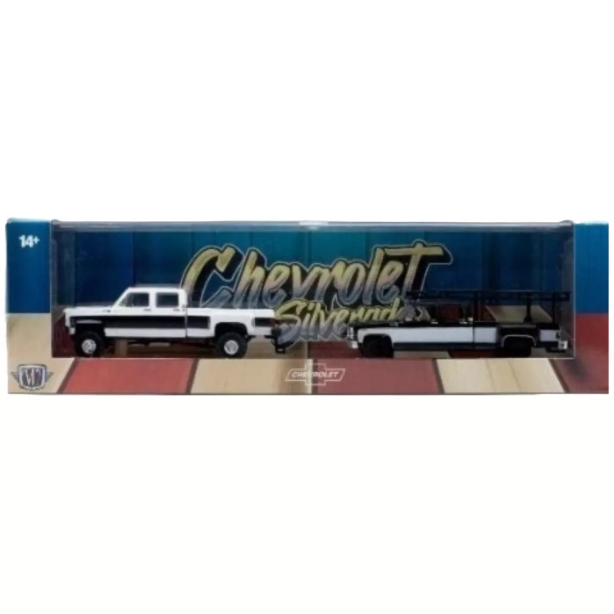 M2 Machines 1975 Chevrolet Silverado 30 Dually & 1973 Chevrolet ...