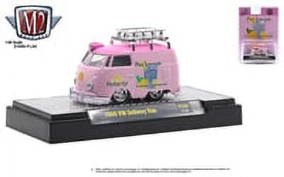 M2 Machines 2021 Fun Lines Exclusive Pink Lemonade - 1960 VW Delivery ...