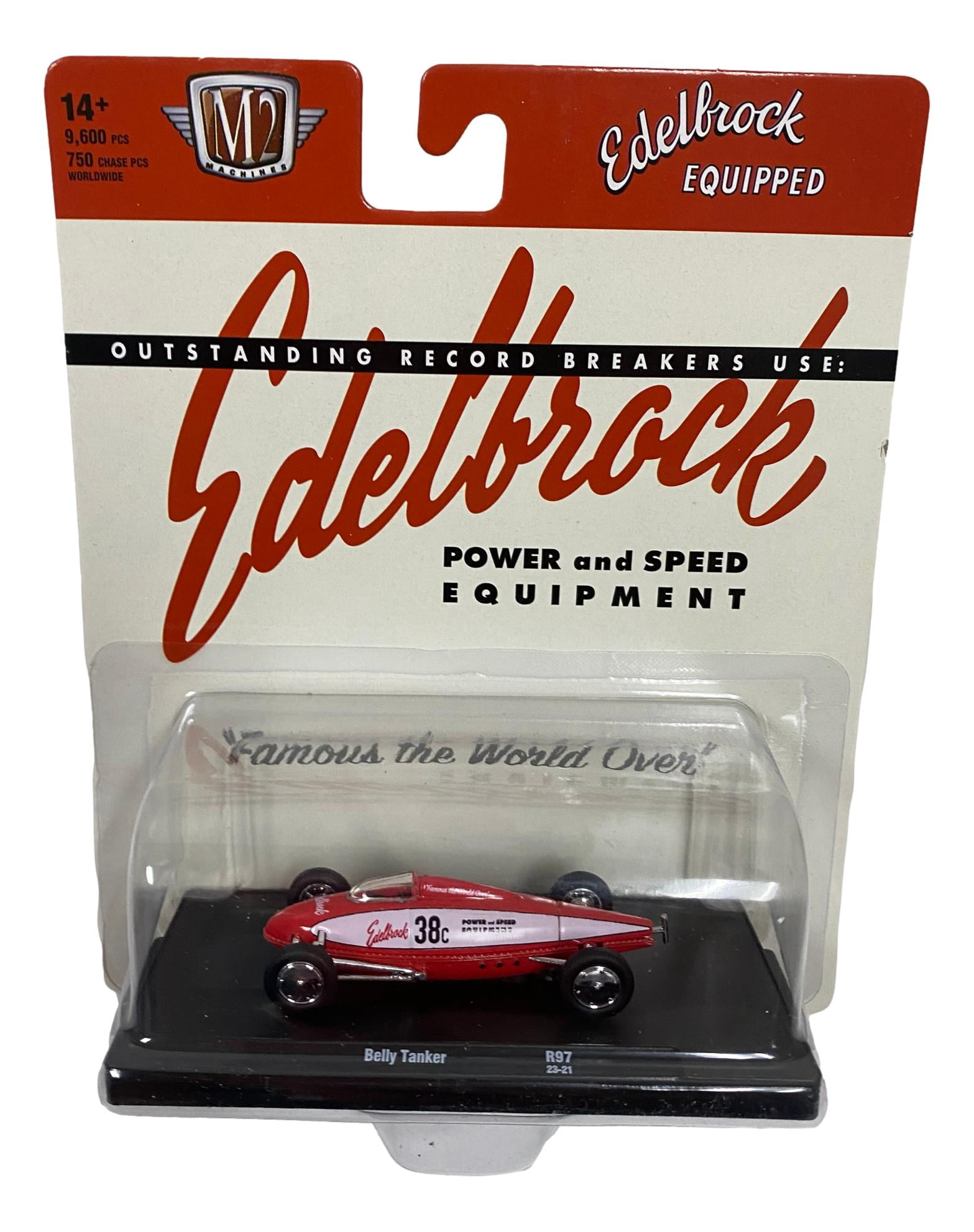 M2 Machines Auto-Drivers 1:64 R97 Belly Tanker Edelbrock - Walmart.com