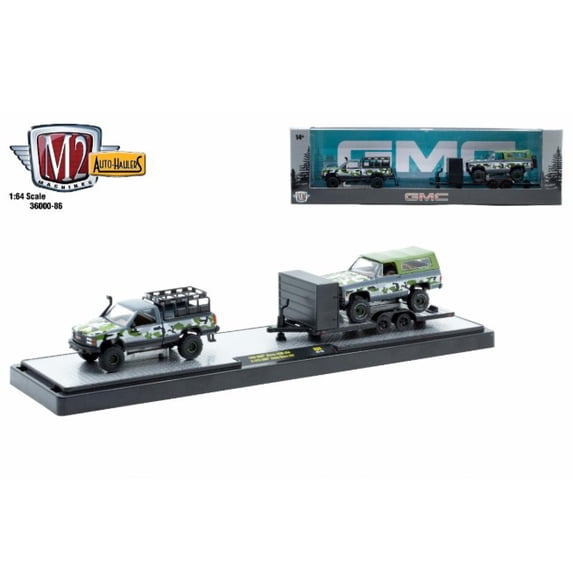 M2 Machines Auto Hauler 86 1998 Gmc Sierra 1500 1973 Gmc Jimmy Sierra ...