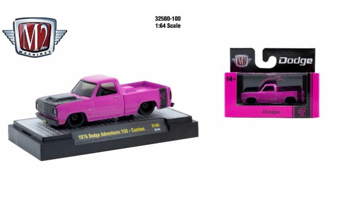 M2 Machines Autothentics Rel 100 1:64 1976 Dodge Adventurer 150 Custom ...