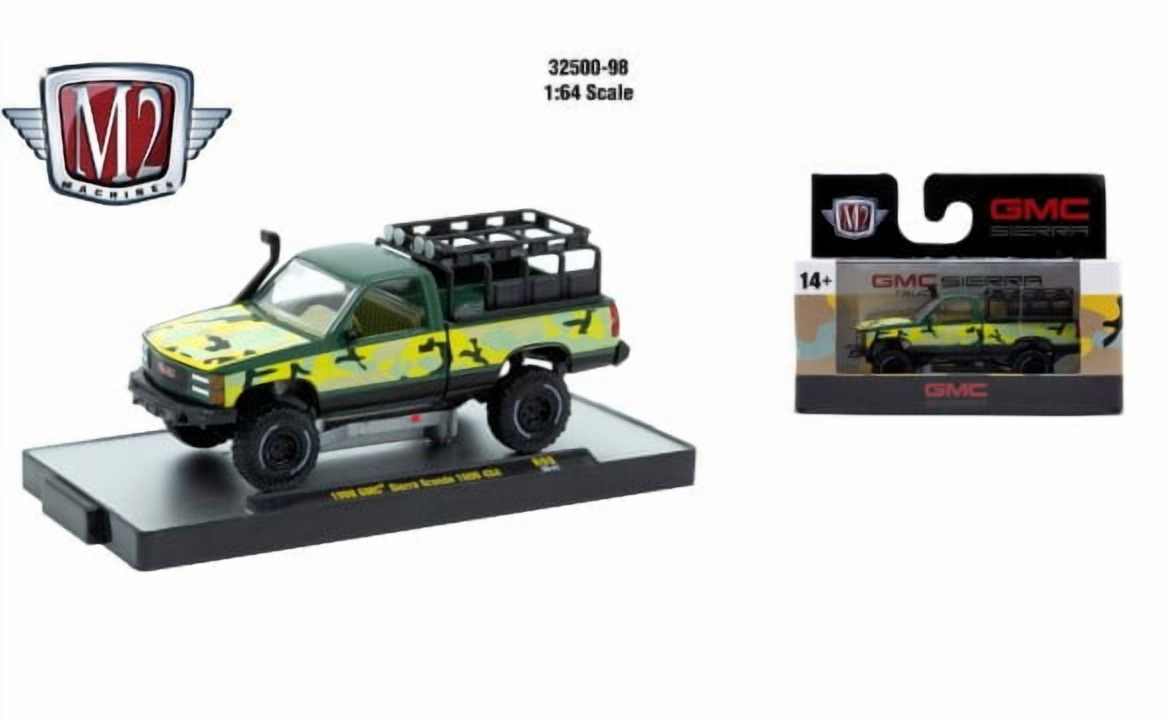 M2 Machines Autothentics Rel 98 1:64 1998 Gmc Sierra Grande 1500 ...