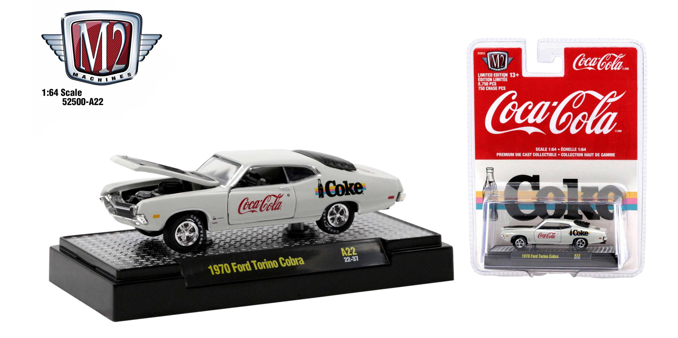M2 Machines Coca-Cola Release A22 1970 Ford Torino Cobra - Walmart.com