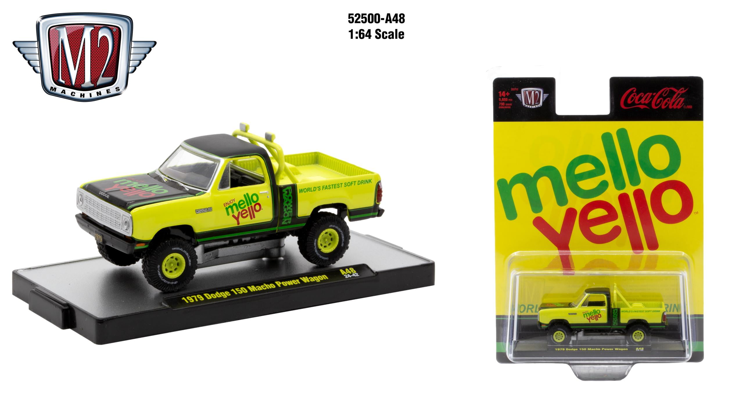 M2 Machines Coca-Cola Release A48 1979 Dodge 150 Macho Power Wagon ...