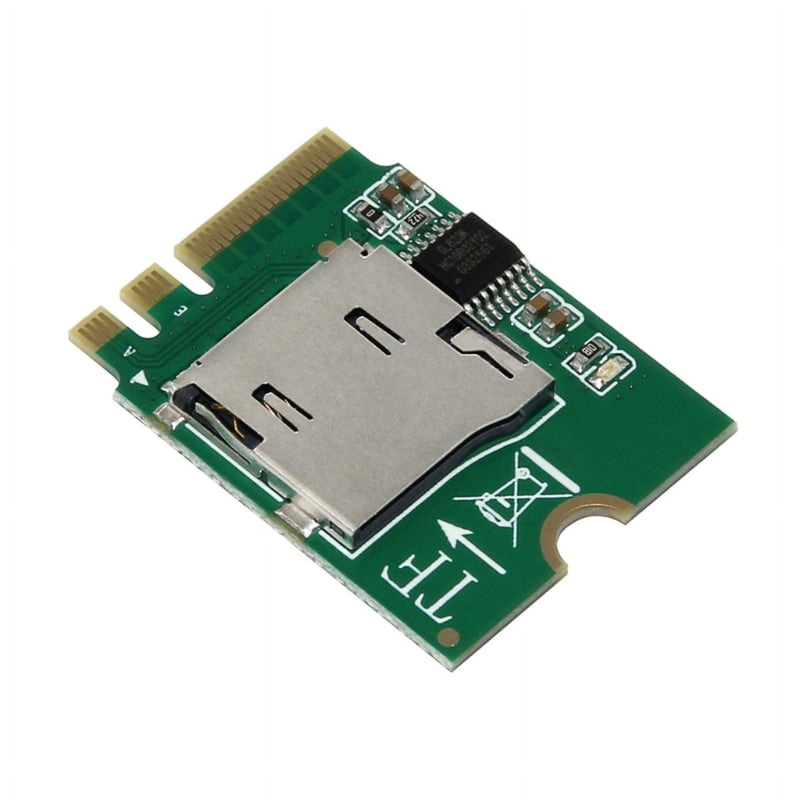 M2 NGFF Key A.E WIFI Slot to Micro SD SDHC SDXC TF Card Reader T-Flash ...