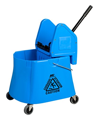 M2 Professional 40 Qt / 30 L Elephant Foot Mop Bucket with Down Press ...