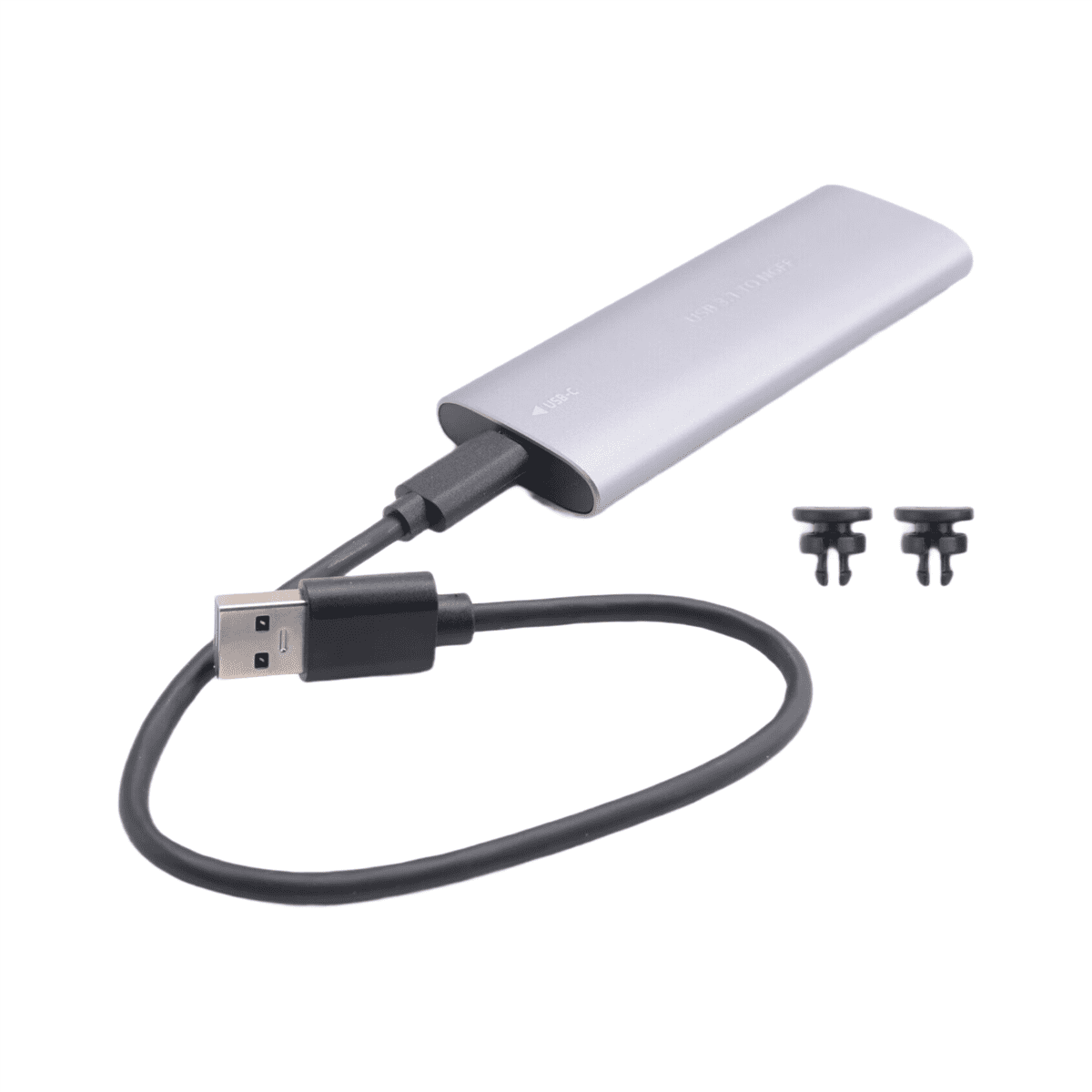 M2 SSD Case NGFF SATA to USB 3.1 Gen 2 5Gbps Enclosure for B Key/ (B+M ...