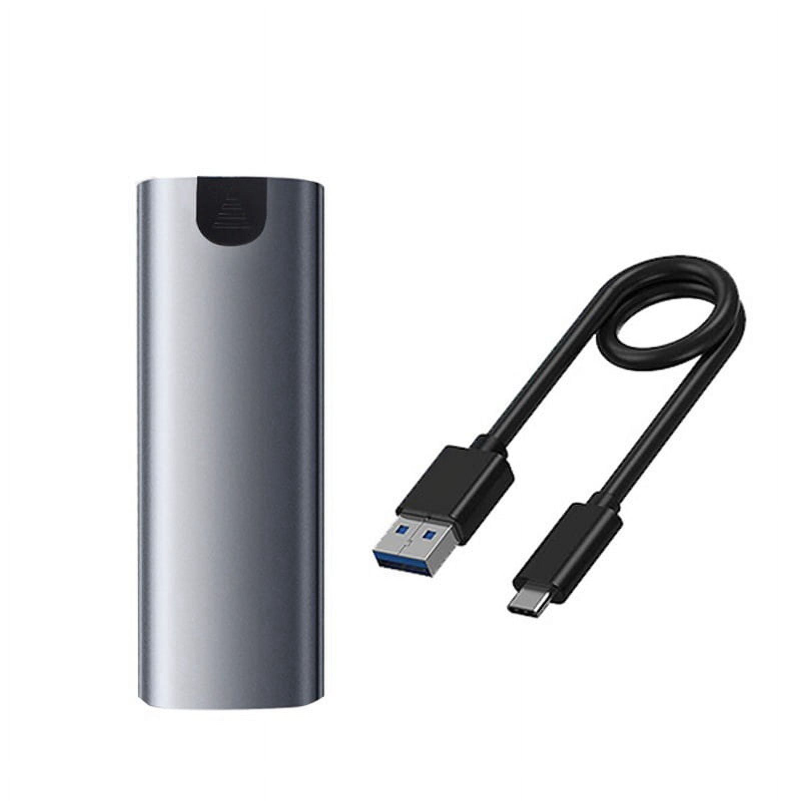 M2 SSD Case NGFF to USB 3.1 Gen 2 5Gbps SSD Enclosure for NGFF B Key ...