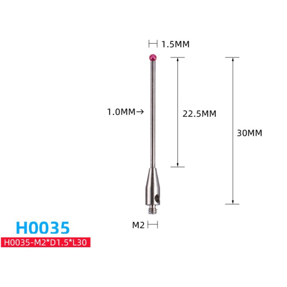 M2 Touch Probe Cmm Probe Tips Cmm Stylus Ru by Ball Gauge Head for 3D ...