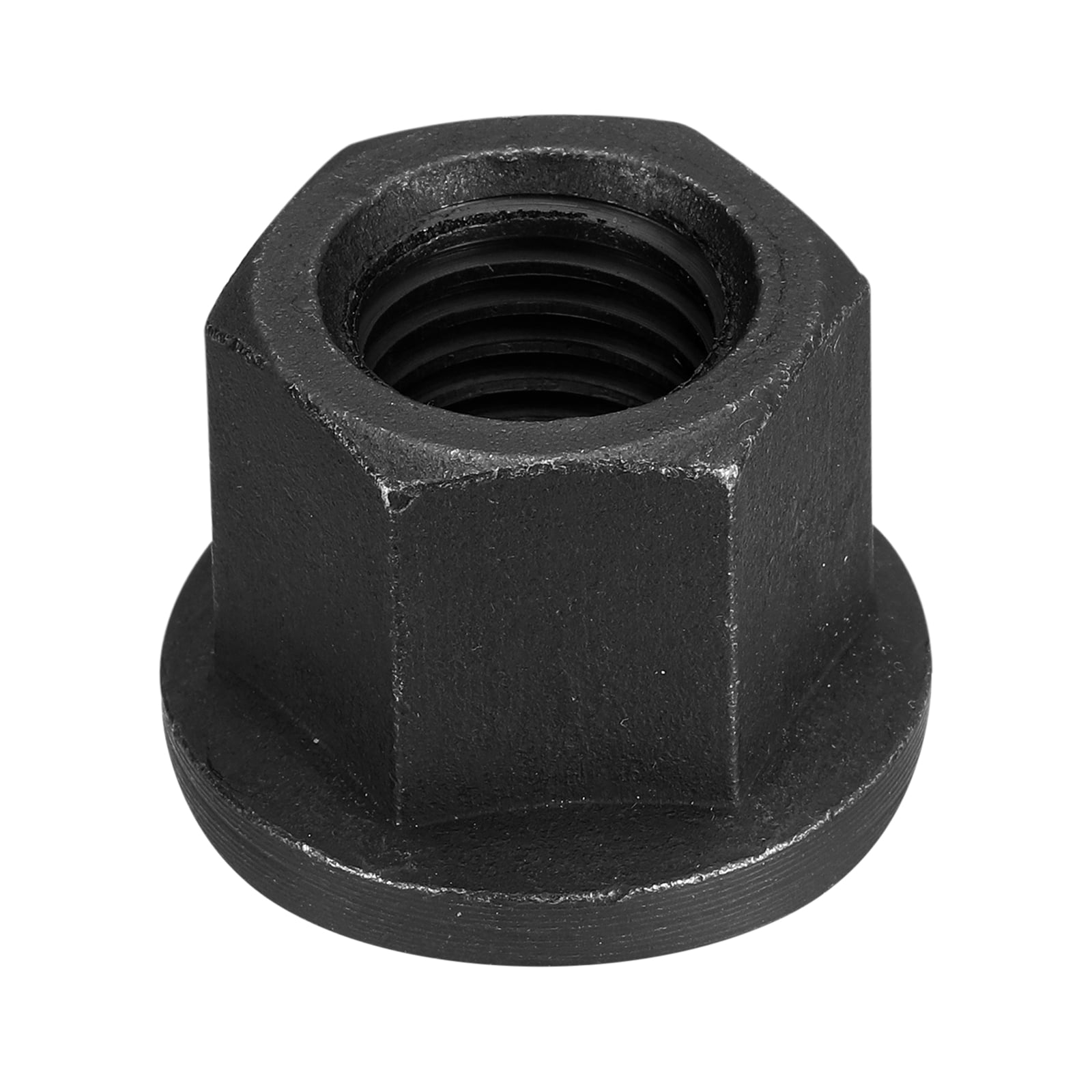 M20 Flange Hex Nut, 1 Pack Grade 12.9 Carbon Steel Black Oxide Finished ...
