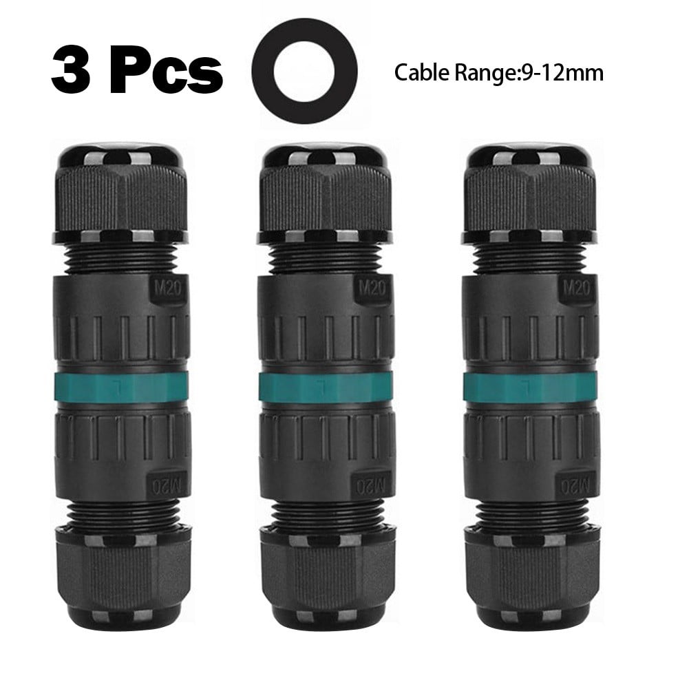 M20 Waterproof Connector 5-12mm Push-type Quick Connect Wire Cable ...
