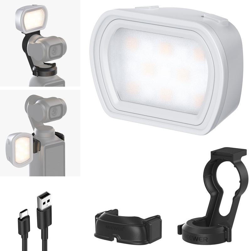 M21 BASIC Magnetic Auxiliary Light Compatible with DJI OSMO Pocket 3 ...