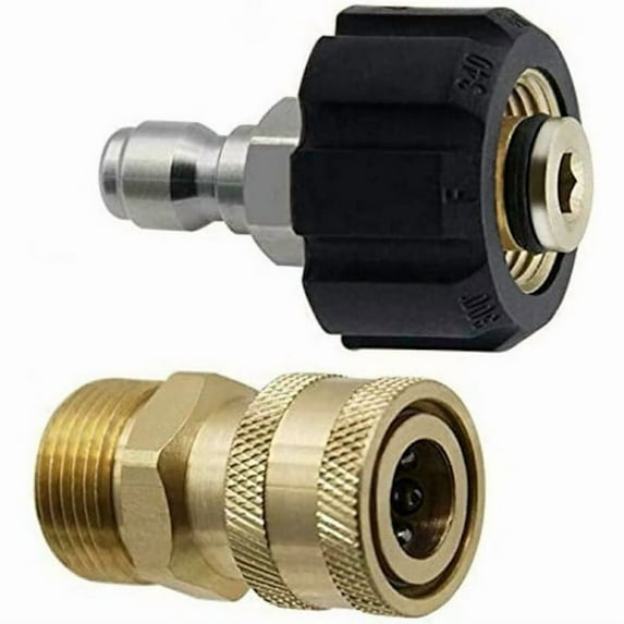 M22-14 Pressure Washer Adapter Set, 3/8 Quick Connect Swivel Adapters ...