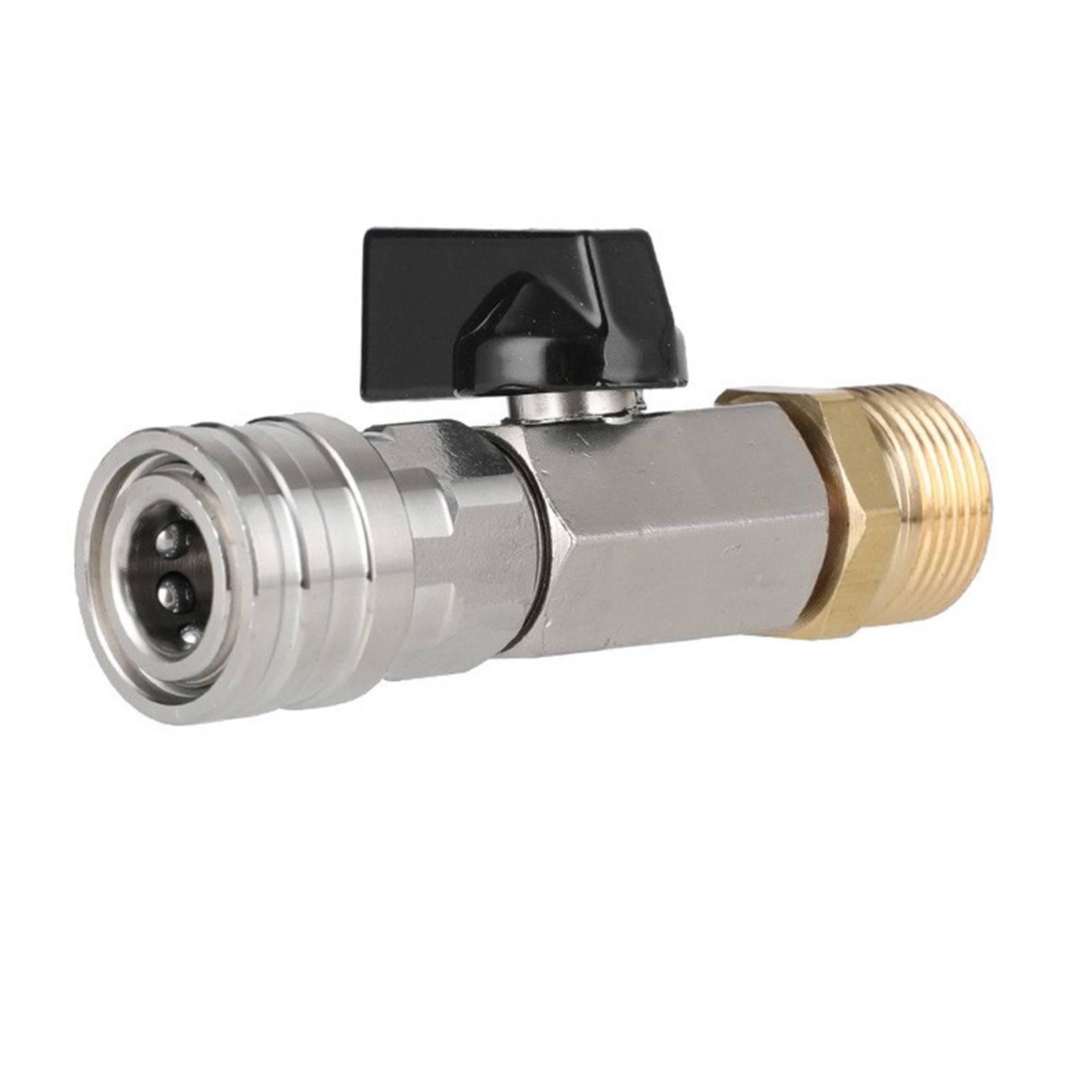 M22 14MM Adapter With Valves High Pressure Washer Hose Switches Water ...