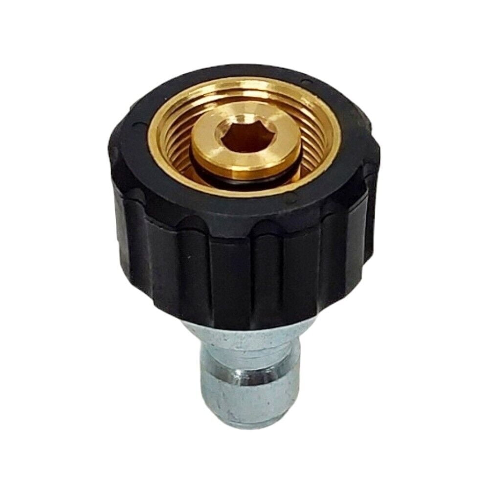 M22 FPT X 3/8" Quick Connect Plug for Spray Gun Inlets and Pump Outlets ...